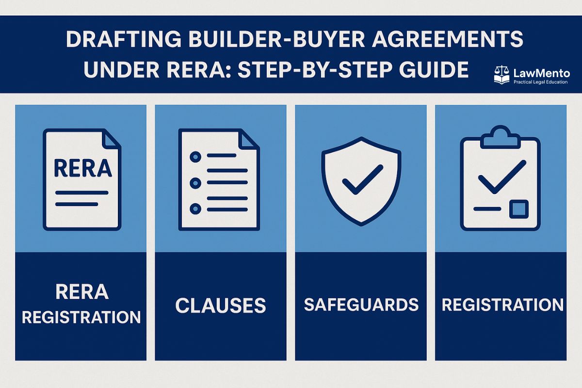Drafting Builder-Buyer Agreements Under RERA: A Step-by-Step Guide ...