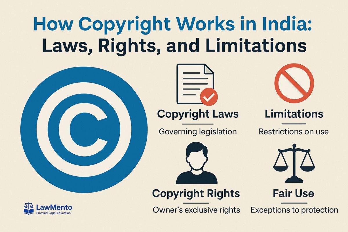 How Copyright Works in India: Laws, Rights, and Limitations - LawMento